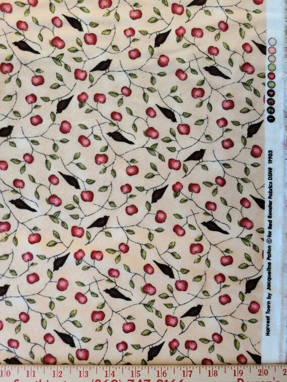 Craft Supplies & Tools Visual Arts Harvest Town Fall Theme Fabric Panel ...