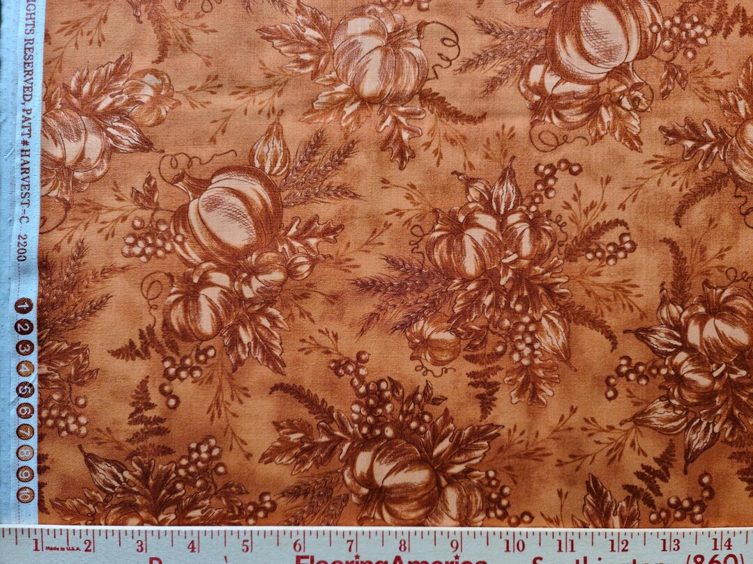 Timeless Treasures Pattern # Harvest-c 2200 ~ SOLD by the FULL YARD ...