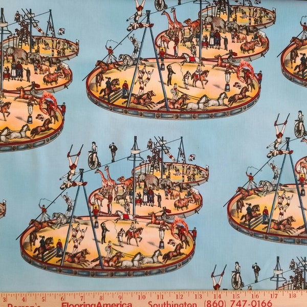 Circus Fabric - Etsy