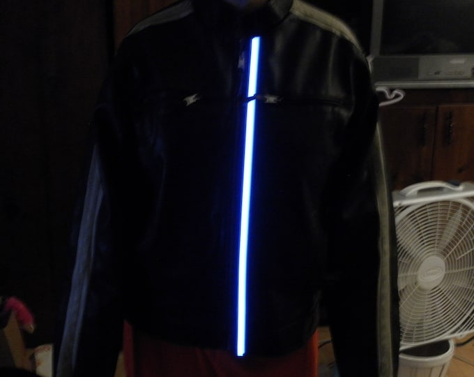 Tron Legacy: Kevin Flynn EL Jacket (ARIZONA LEATHER) - Men's / Medium ...