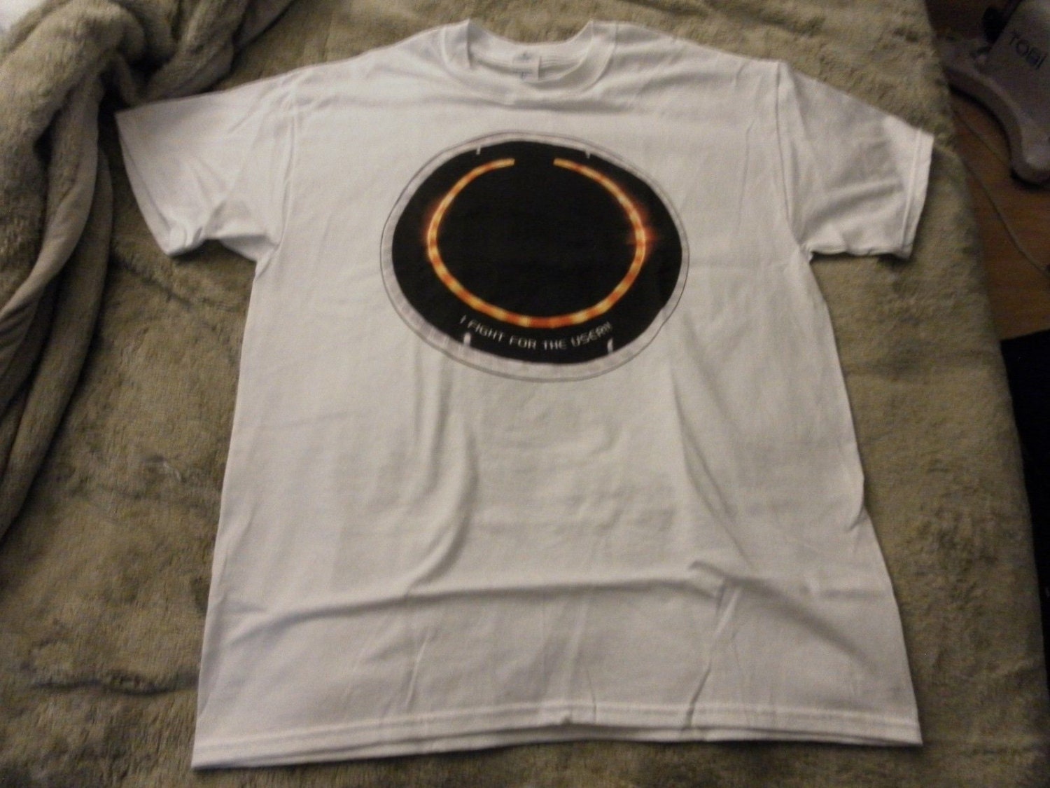 Customized Tron Shirt (rinzler Disc Front) - Etsy