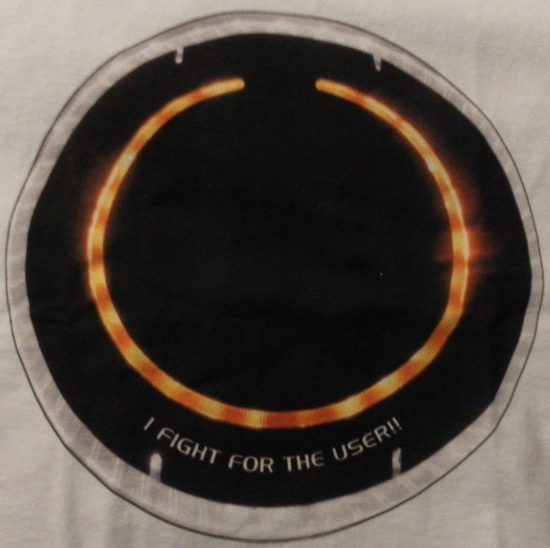 Customized Tron Shirt (rinzler Disc Front) - Etsy