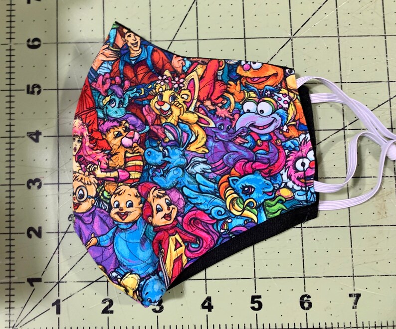 80s cartoons mask | Etsy