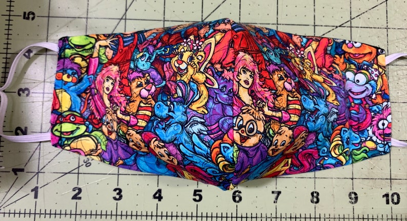 80s cartoons mask | Etsy