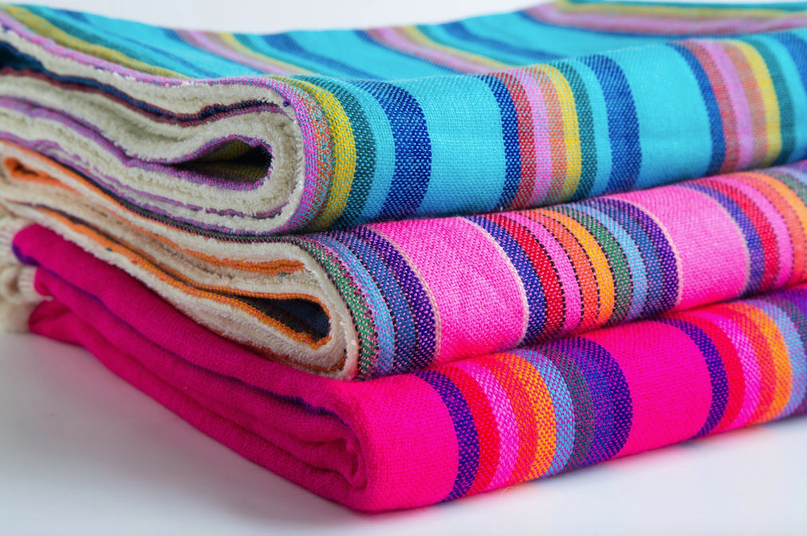 Pom Pom Beach Towel, Variety of Colors and Sizes - Etsy