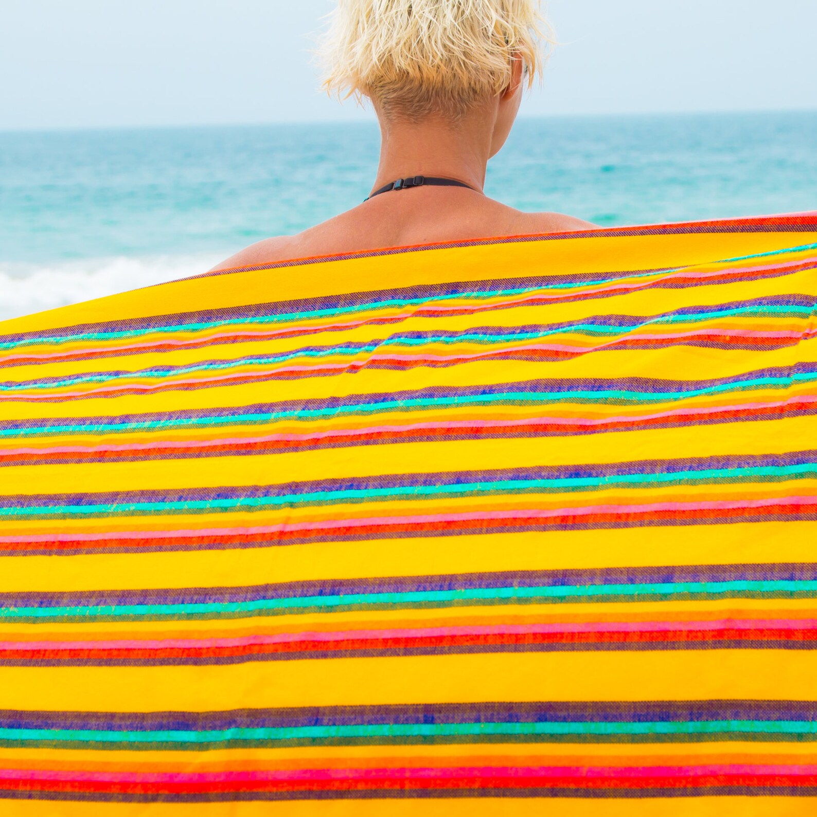 Pom Pom Beach Towel, Variety of Colors and Sizes - Etsy