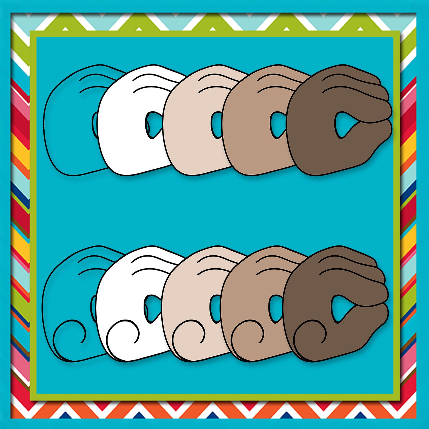 Multi-cultural Finger Counting | Etsy