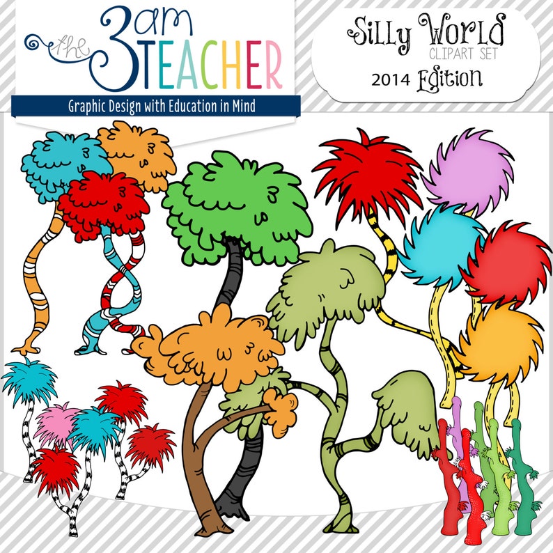 It's a Silly World Clip Art Collection - Etsy
