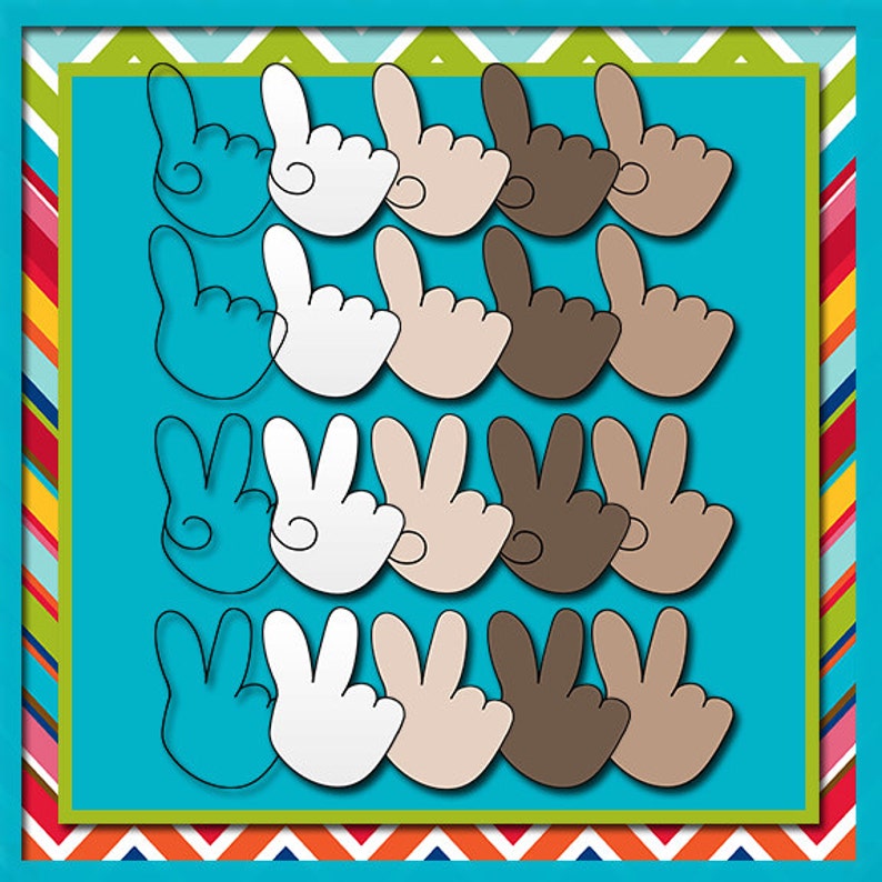 Multi-cultural Finger Counting | Etsy