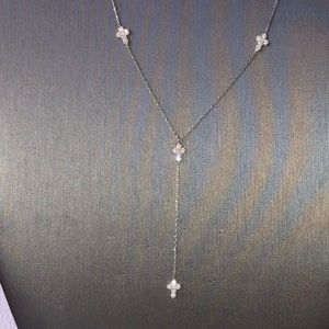 Mini Cross Lariat - Etsy