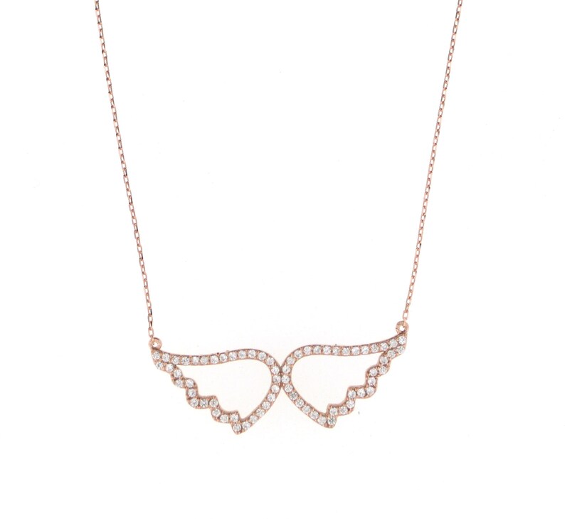 Salelarge Pave Angel Wings - Etsy