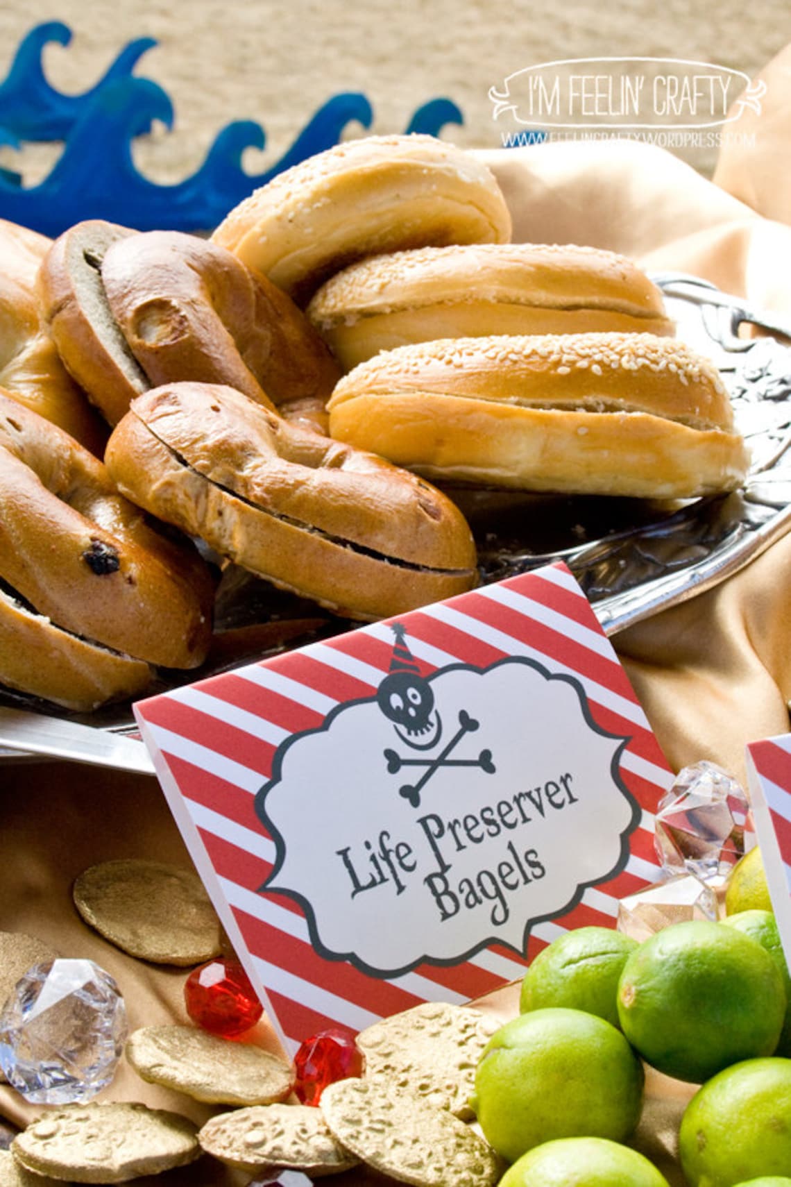 Pirate Party Food Labels- Printable - Etsy