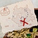 Pirate Party Treasure Map- Printable - Etsy