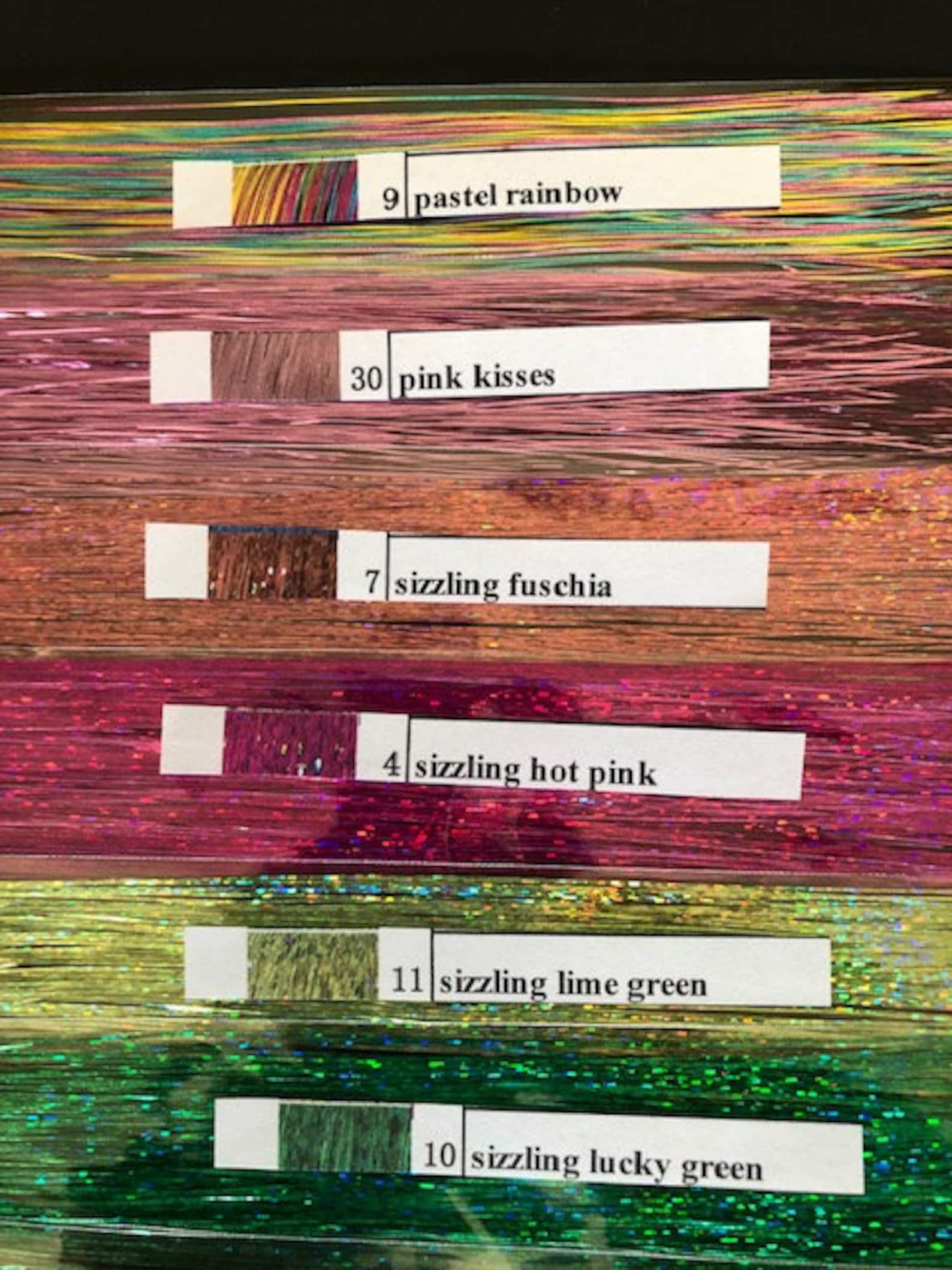 46100%thai Silk Strands 100 Strands per Package. Salon - Etsy