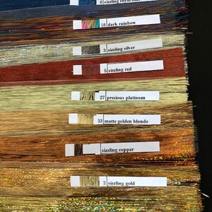 46100%thai Silk Strands 100 Strands per Package. Salon - Etsy