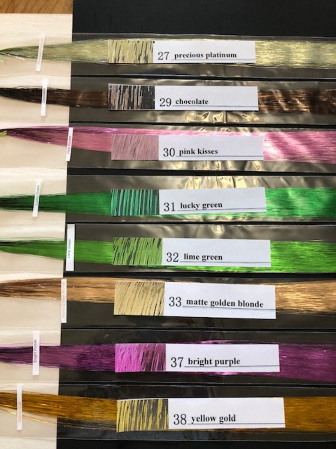 36 Inch-100%thai Silk Strands 100 STRANDS PER PKG. Salon - Etsy