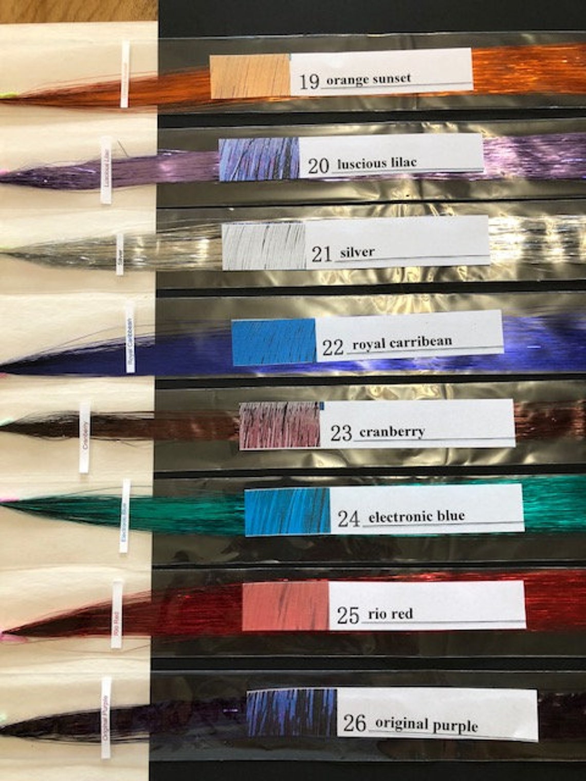 36 Inch-100%thai Silk Strands 100 STRANDS PER PKG. Salon - Etsy