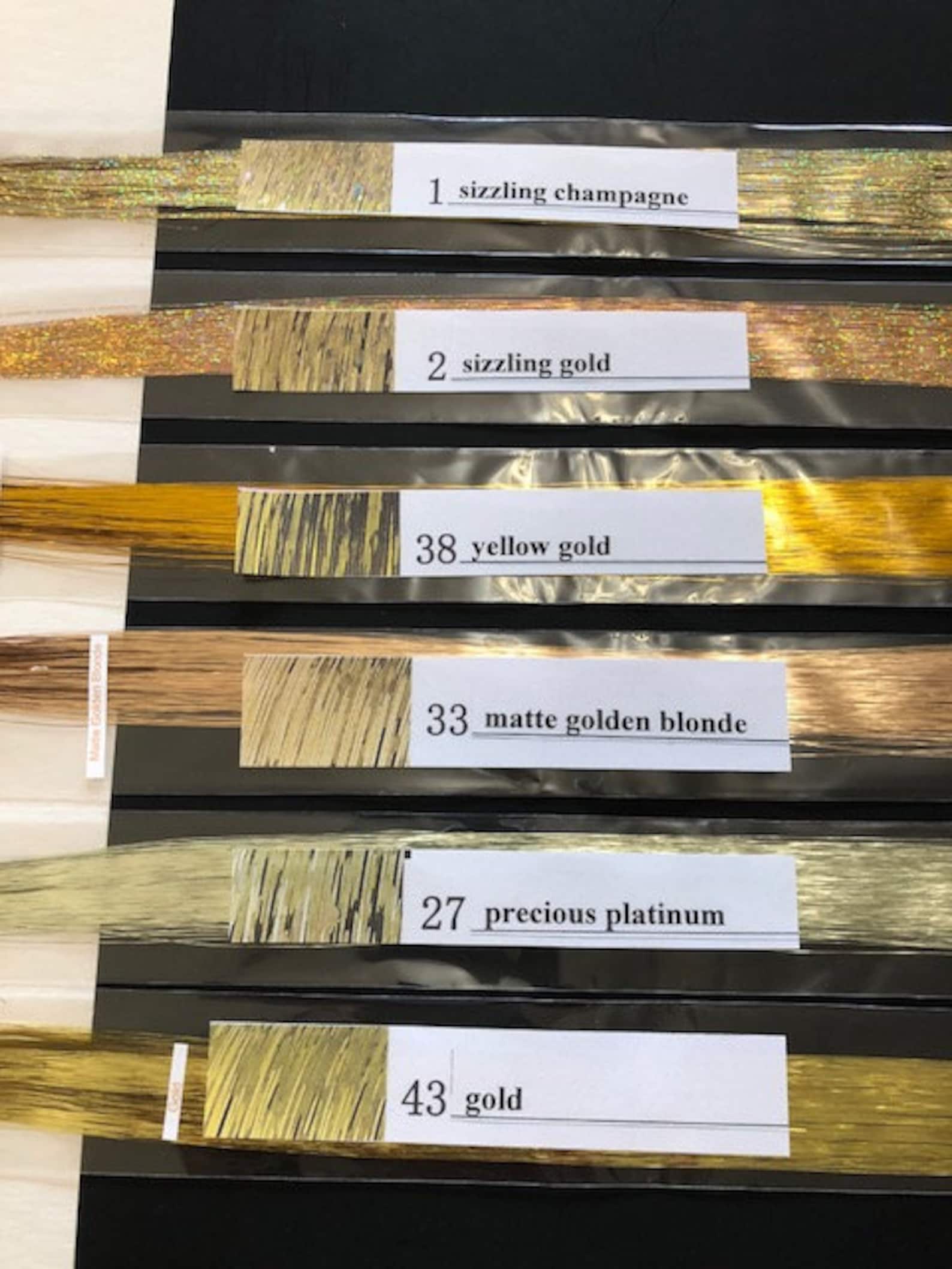 36 Inch-100%thai Silk Strands 100 STRANDS PER PKG. Salon - Etsy