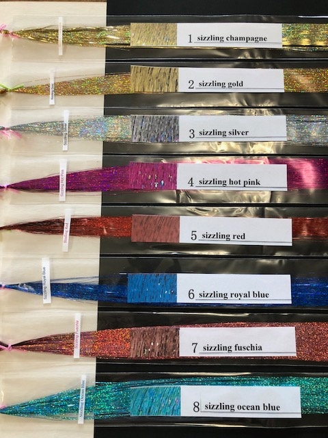 18" - 20 Packages for Shorter Hair, 100%thai Silk Strands, 100 STRANDS ...