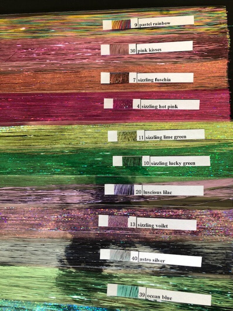 46100%thai Silk Strands 100 Strands per Package. Salon - Etsy