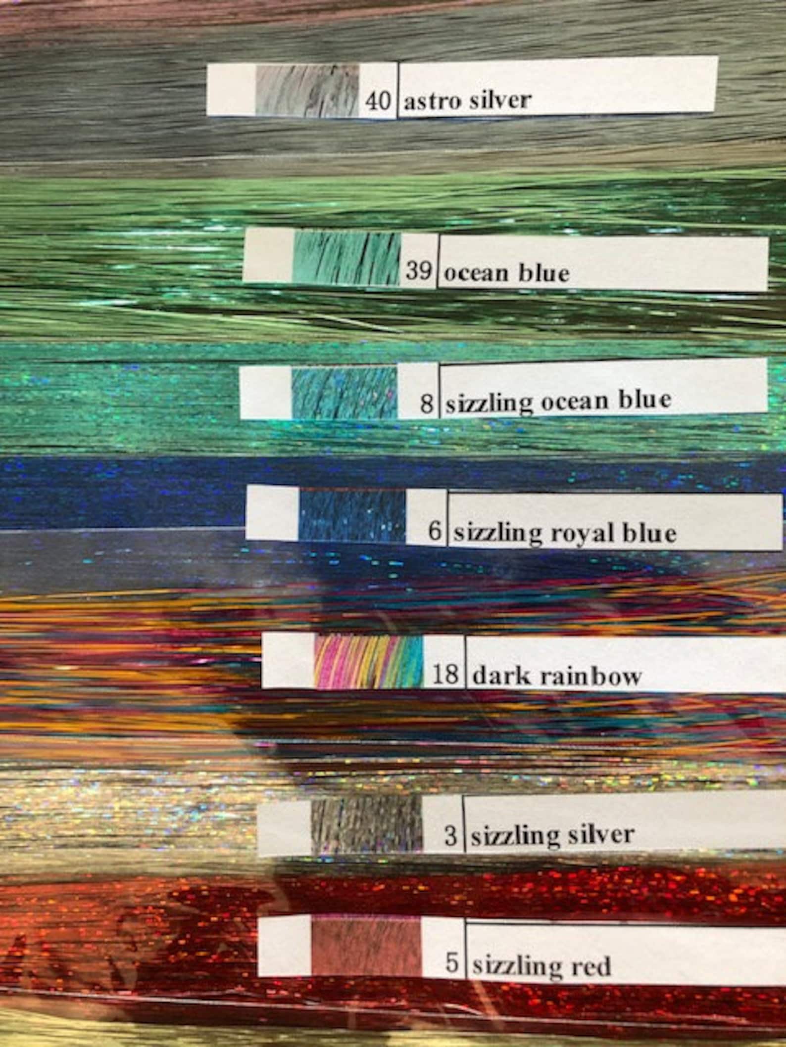 46100%thai Silk Strands, 100 Strands per Package. Salon Quality,54 ...