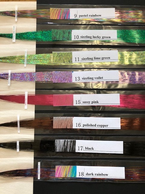 ALL 40 colors 18 inch-100%thai silk strands 100strands per | Etsy