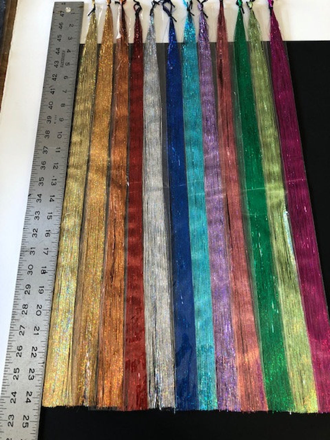 16 Sizzling Colors 46 Inch-100%thai Silk Strands 100 STRANDS | Etsy