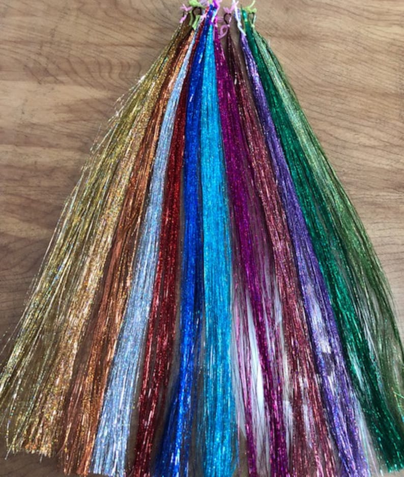 17 Sizzling Colors 46 Inch-100%thai Silk Strands, 100 STRANDS PER PKG ...