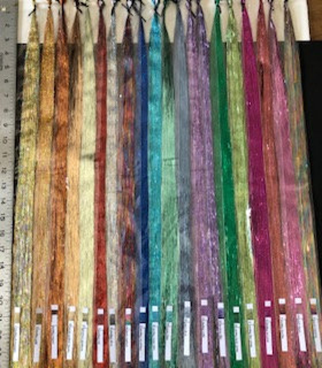 ALL 52 Colors, 46 Inch-100%thai Silk Strands, 100strands per Pack Salon ...