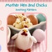 Mother Hen and Three Little Chicks Knitting Pattern PDF - Etsy