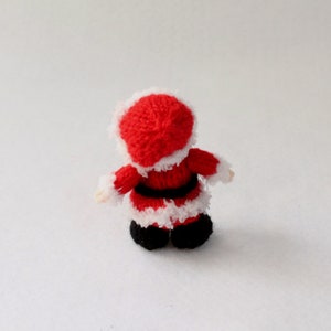 Mini Santa and Yule Log Knitting Pattern PDF - Etsy