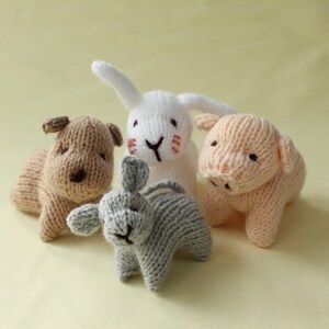 Knitting Pattern PDF Farmyard Babies - Etsy