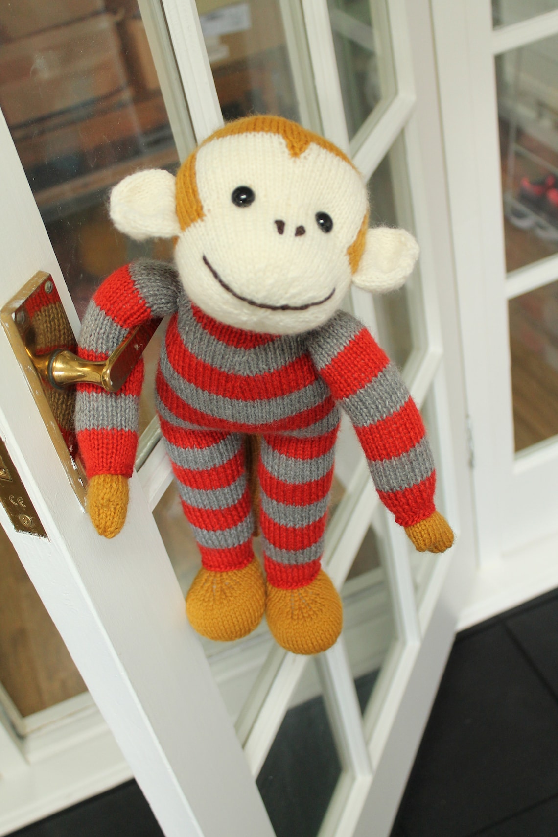 Knitting Pattern PDF Cuddly Monkey - Etsy