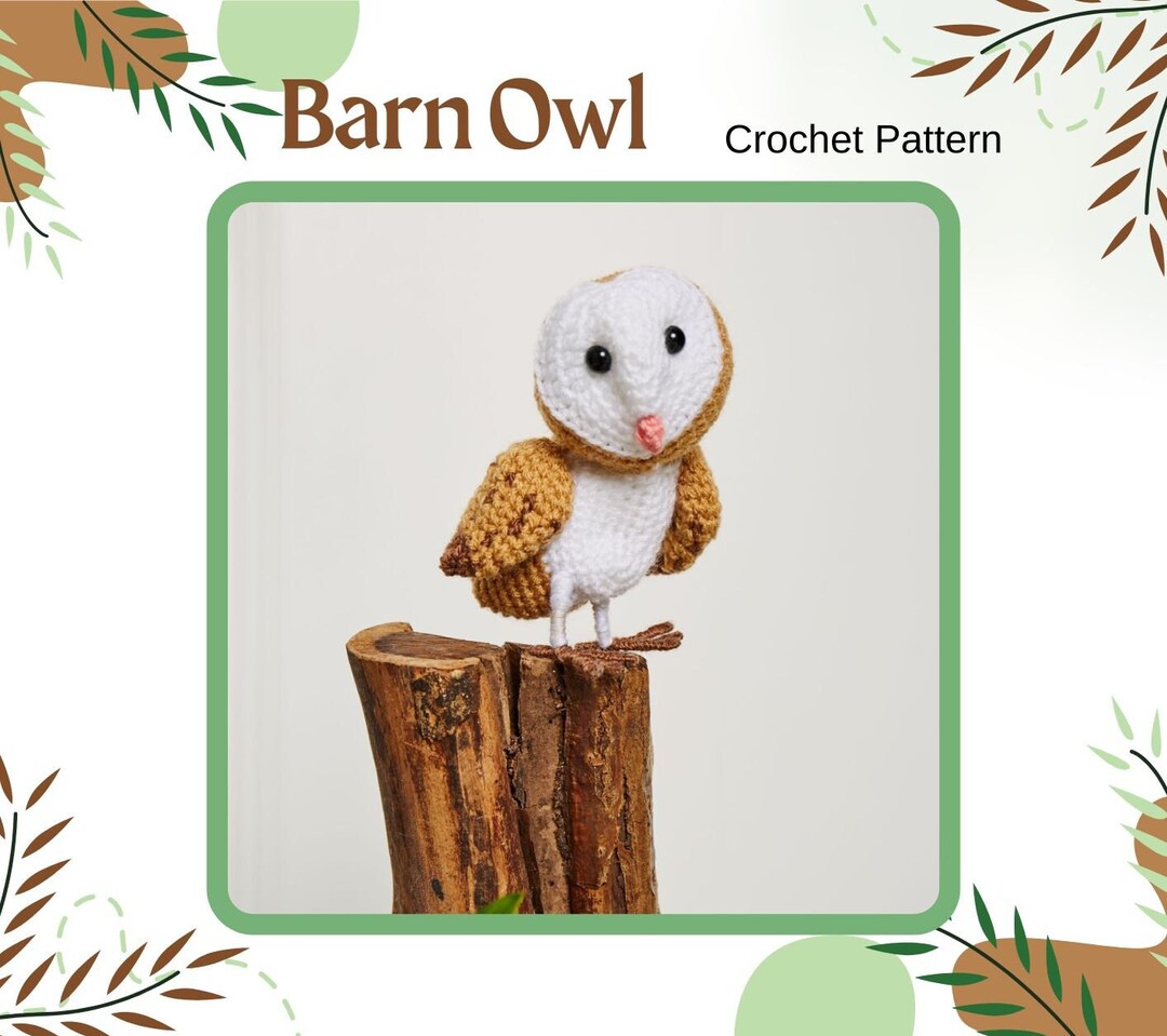 Barn Owl Crochet Pattern PDF - Etsy