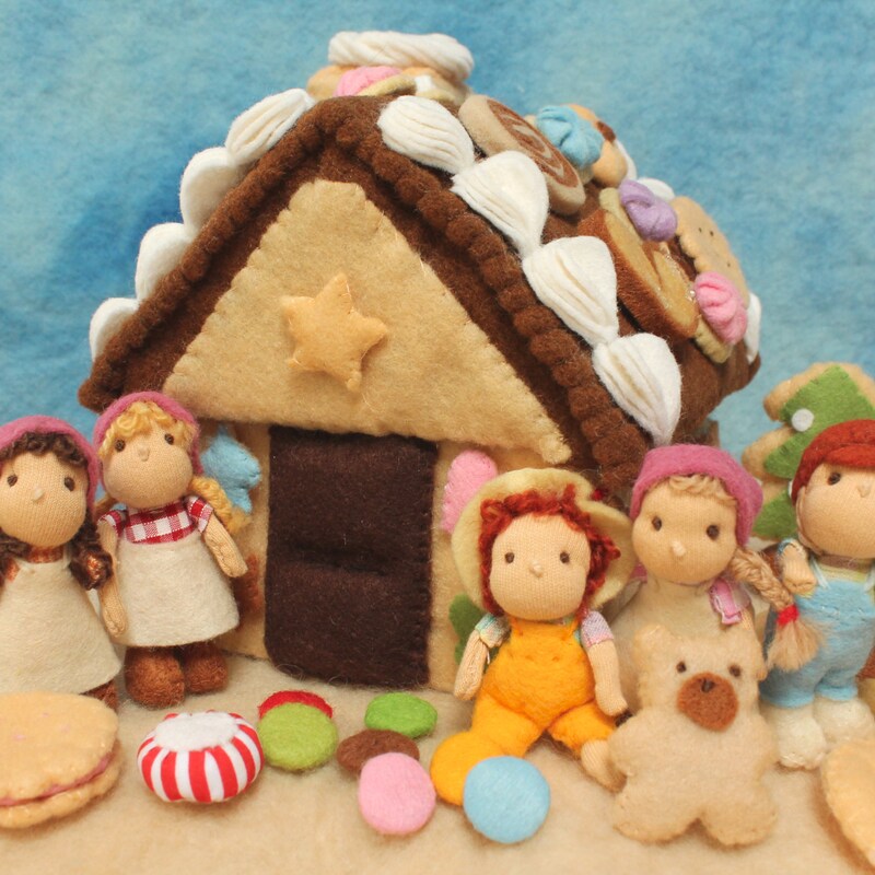 Felt Gingerbread House - Etsy