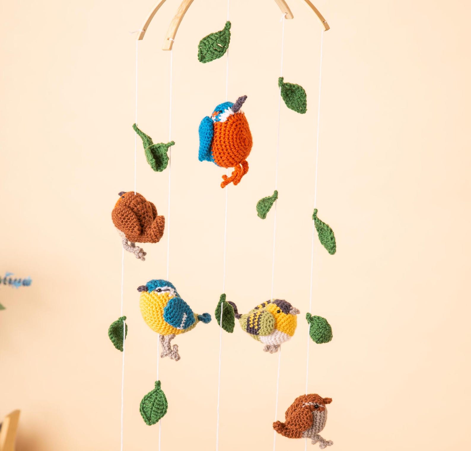 Crochet Bird Baby Mobile Crochet Amigurumi Pattern PDF - Etsy