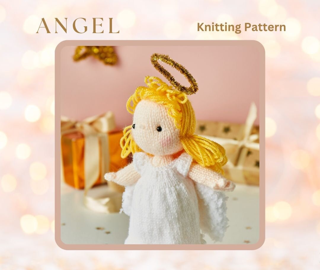 Angel Knitting Pattern PDF - Etsy