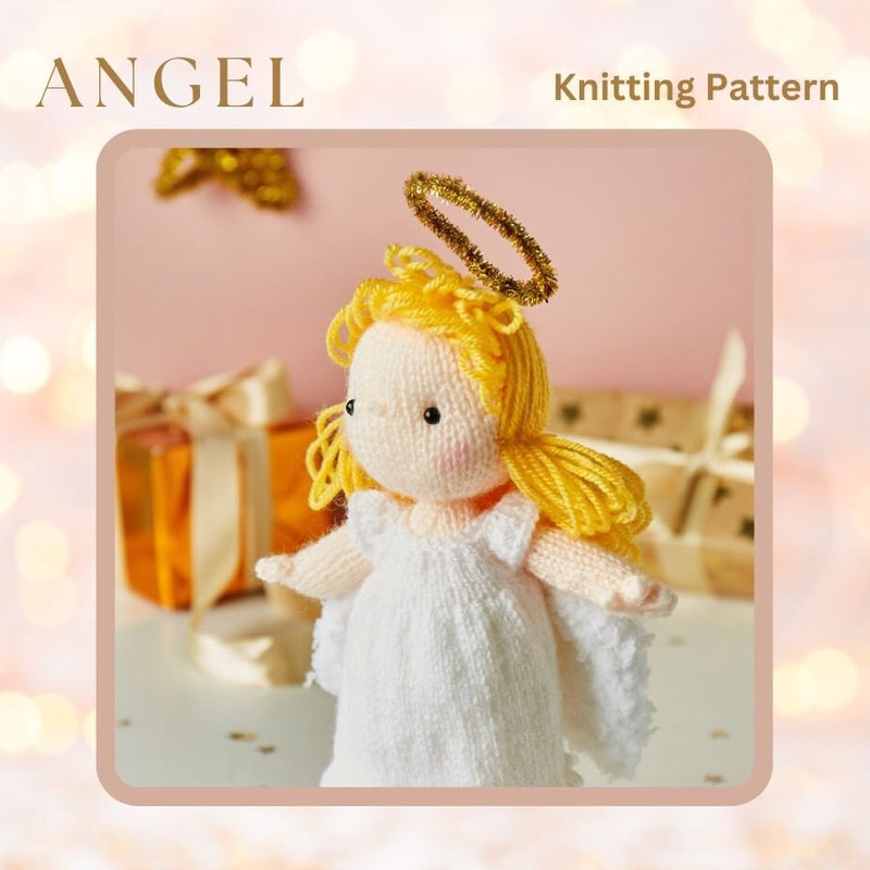 Angel Knitted Pattern - Etsy