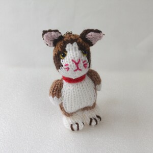 KNITTING PATTERN PDF Cat Keychain; Siamese, Calico, Bobtail, Ragdoll ...