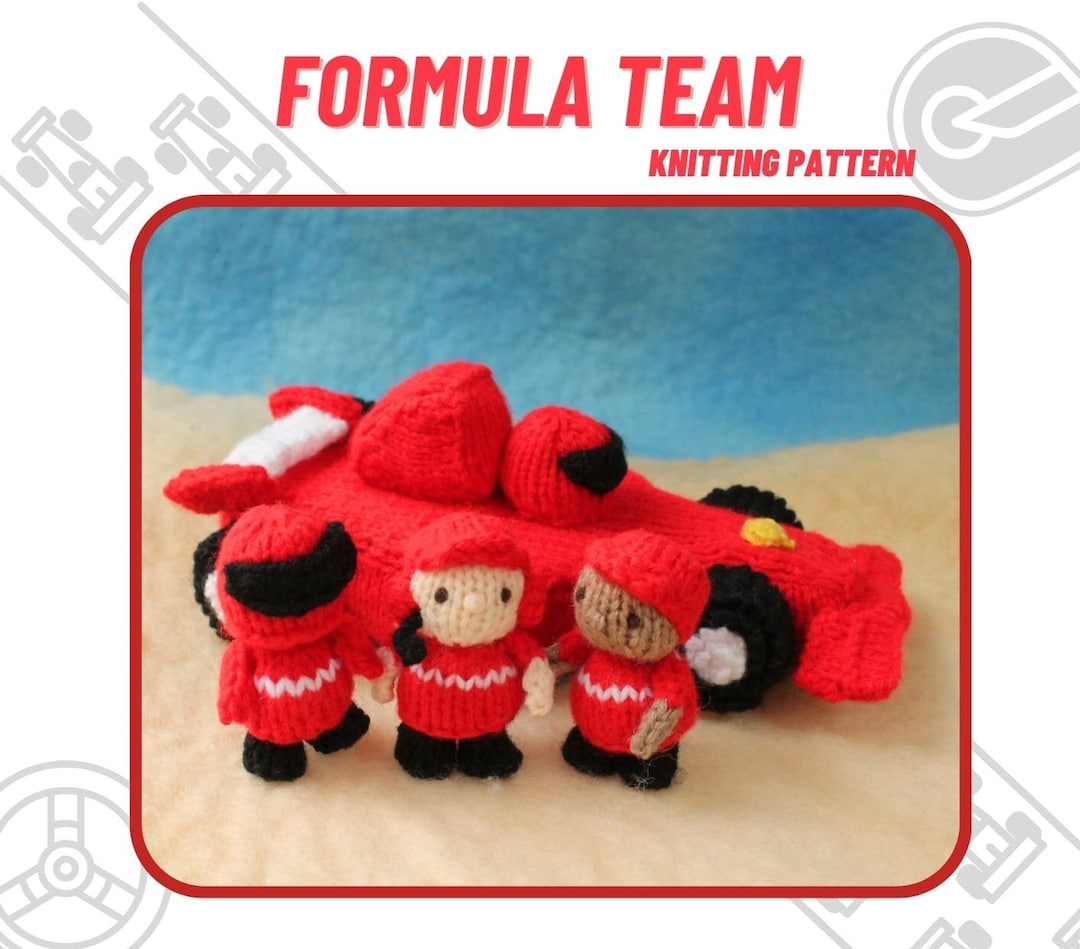 Formula Team Knitting Pattern PDF - Etsy
