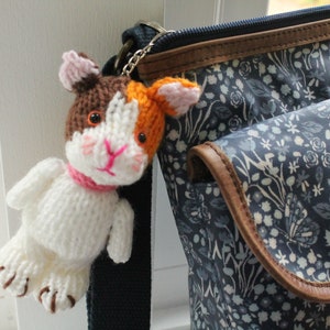 KNITTING PATTERN PDF Cat Keychain; Siamese, Calico, Bobtail, Ragdoll ...