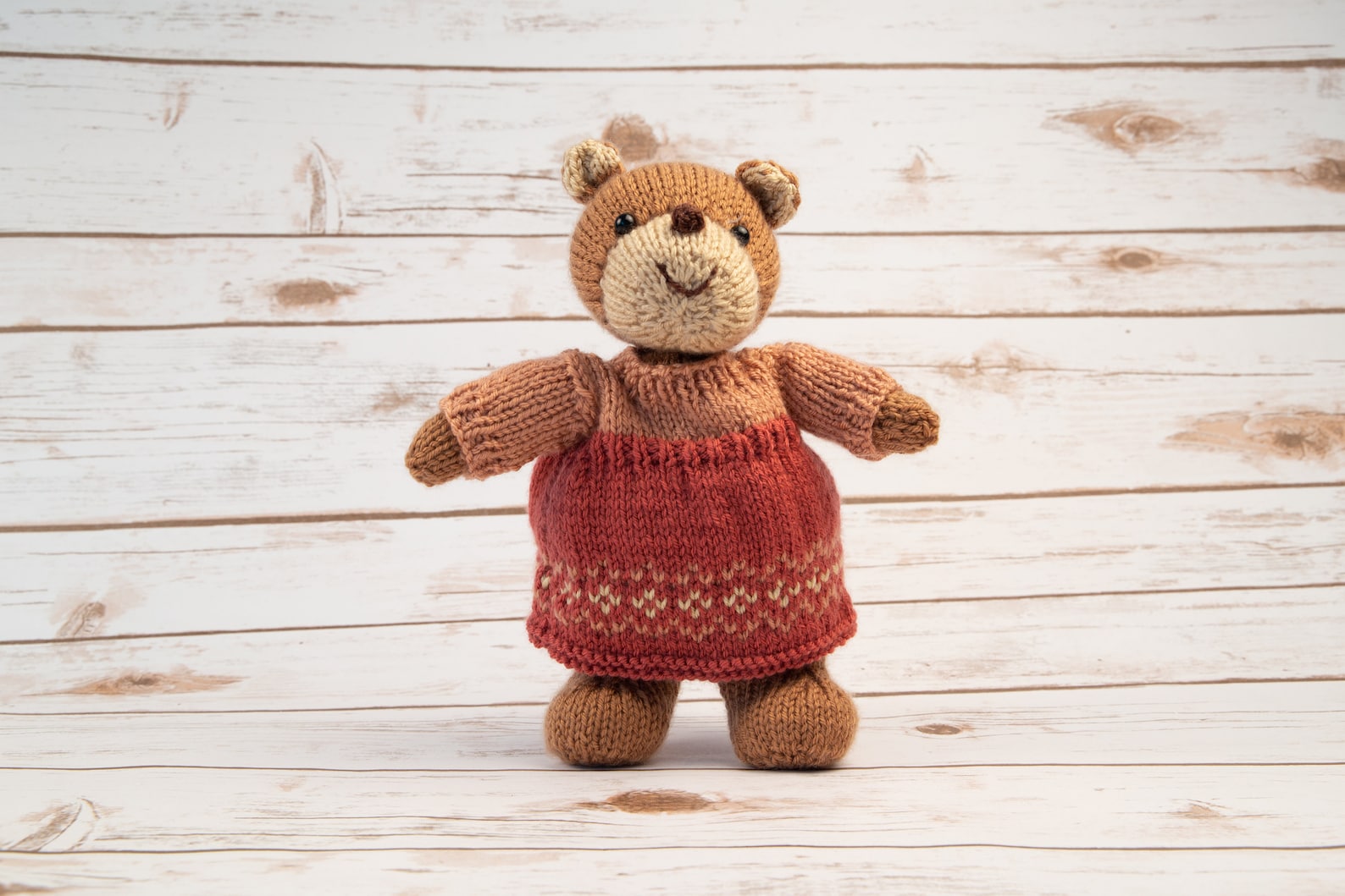 Bear Family Knitting Pattern PDF - Etsy