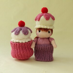 Cupcake Dolls Knitting Pattern PDF - Etsy