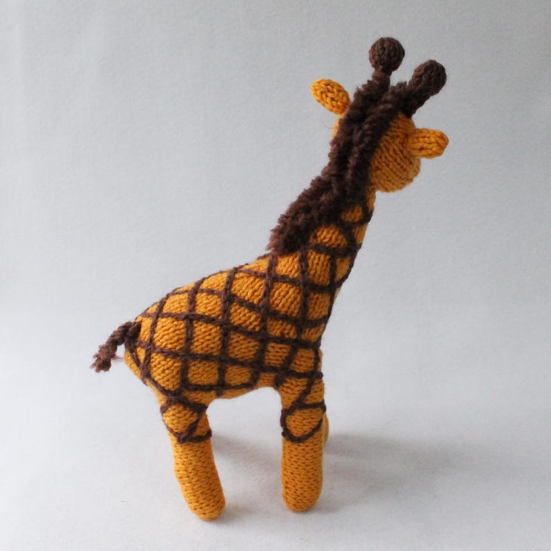 Little Boy and Giraffe Knitting Pattern PDF - Etsy