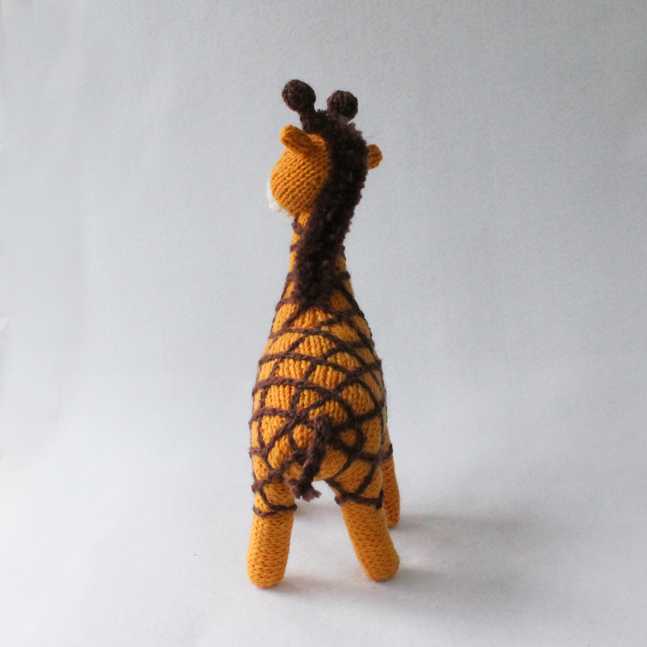 Little Boy and Giraffe Knitting Pattern PDF - Etsy
