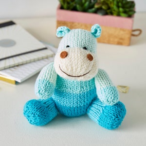 Happy Hippo Knitting Pattern PDF - Etsy