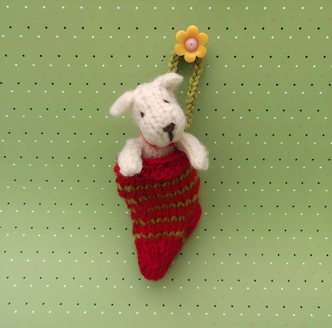 Dog in a Sock Knitting Pattern PDF - Etsy