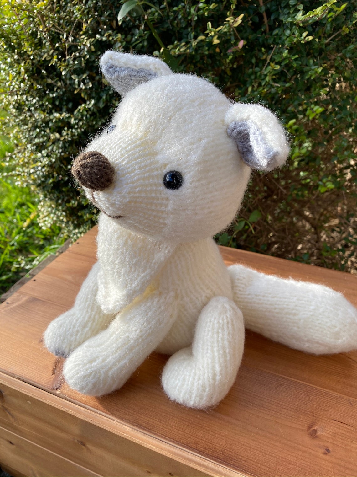 Arctic Fox Knitting Pattern PDF - Etsy