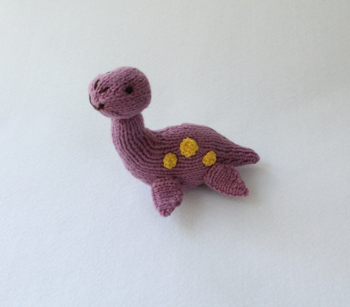 Colourful Dinosaurs Set Knitting Pattern PDF - Etsy