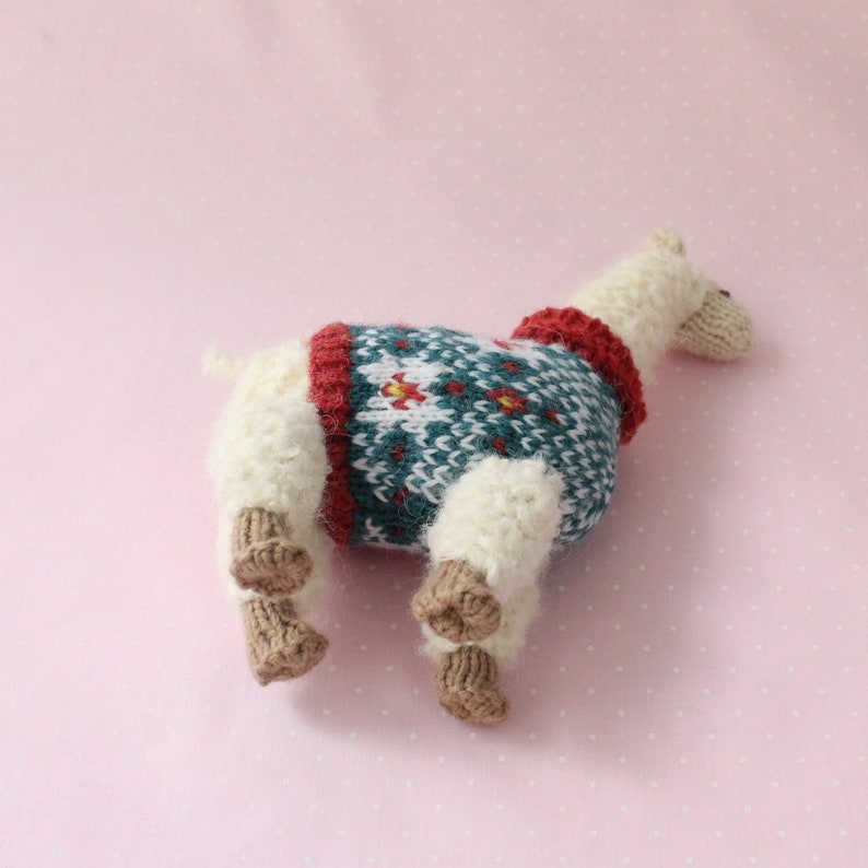 Fairisle Llama Knitting Pattern PDF - Etsy